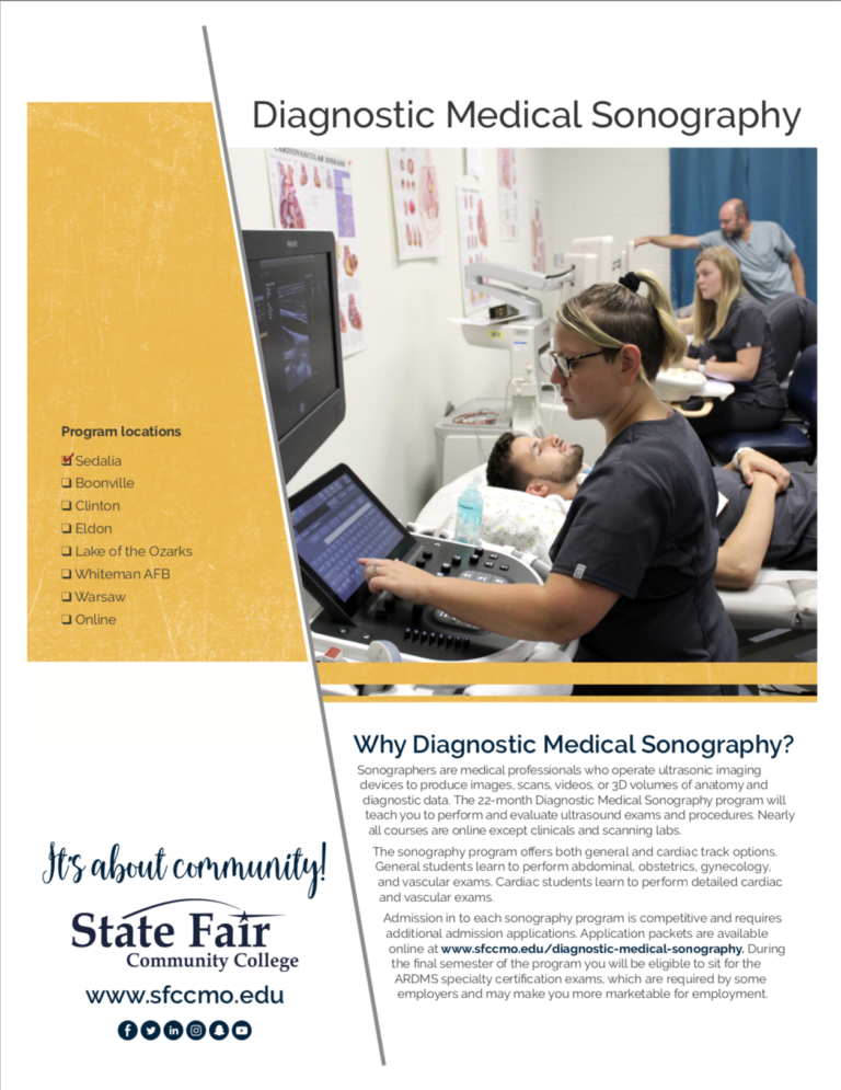 Diagnostic Medical Sonography - State Fair Community College