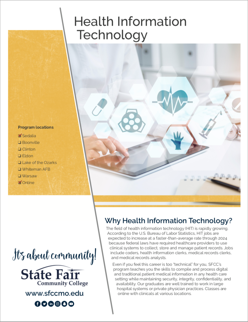 Health Information Technology - State Fair Community College