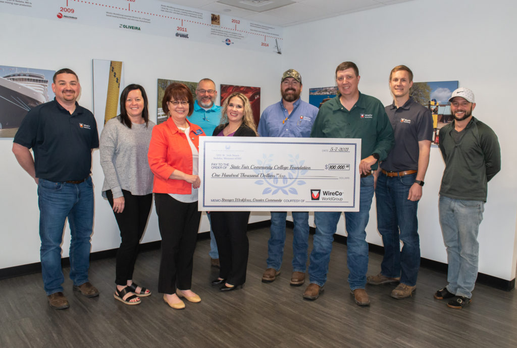 WireCo donates $100,000 to SFCC’s capital campaign - State Fair ...