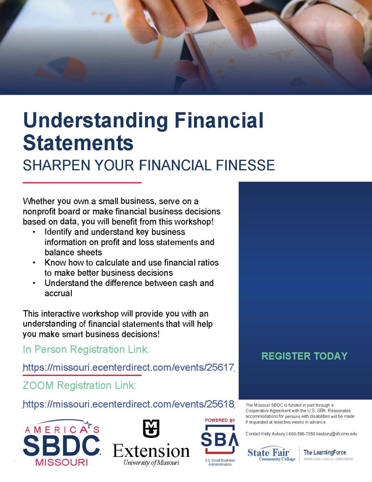 Missouri SBDC at SFCC to Offer Understanding Financial Statements ...