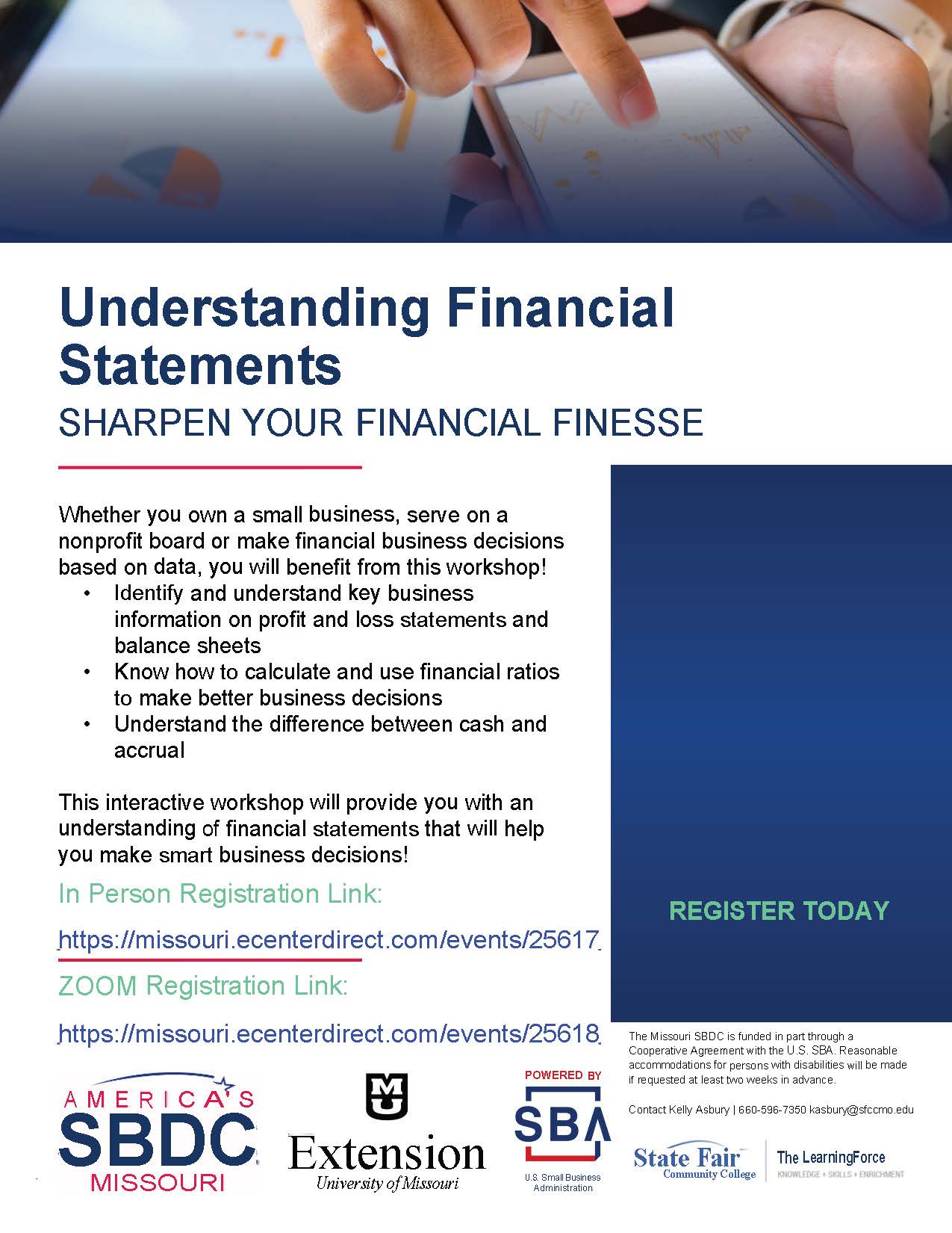 Missouri SBDC at SFCC to Offer Understanding Financial Statements ...